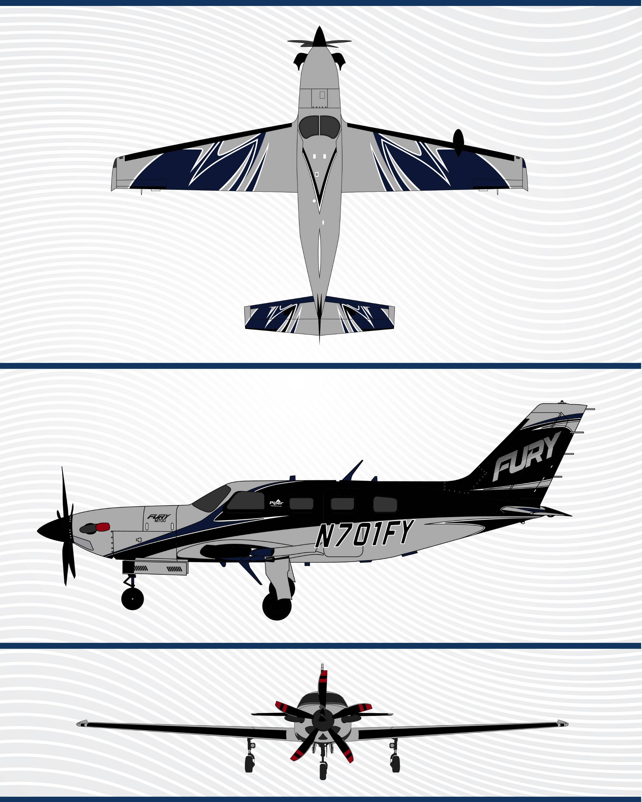 Custom Aviation Apparel & Logo Design | Simat Printing Co.